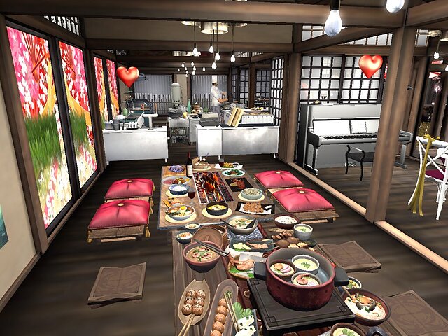 Bar restaurant Like a Rolling Stone - theme japonais