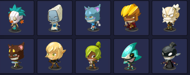 VENTE Attitude MANOLIA extreme rareté & Collection Figurine Krosmaster.