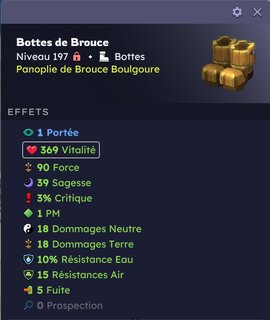 Esti-Vente Botte brouce over 69vita + PO
